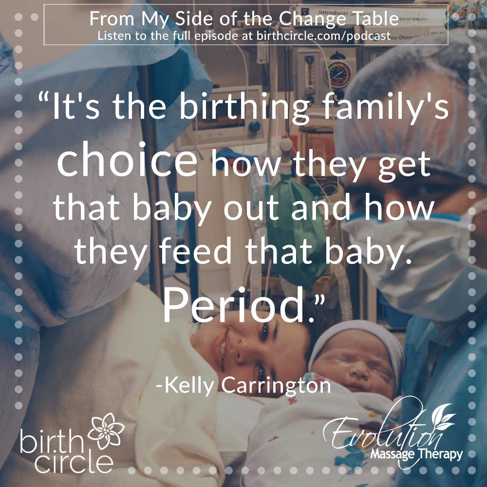 From My Side of the Change Table - Kelly Carrington